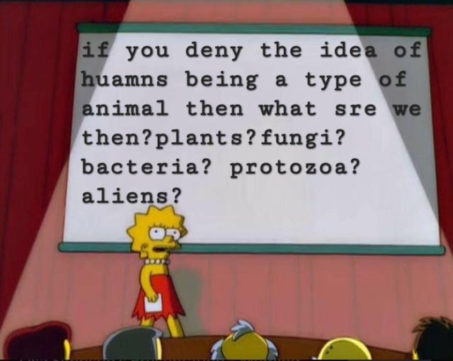 Lisa Simpson Questions Human Classification Meme GagBase | AI-powered ...