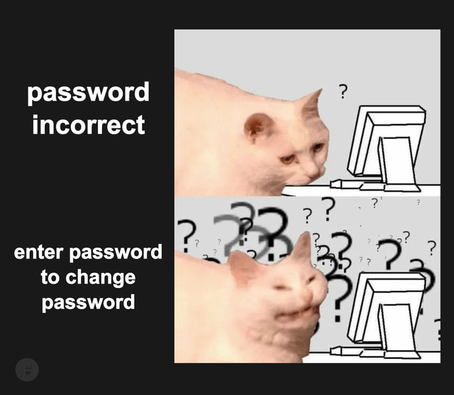 Confused Cat Password Frustration Meme GagBase | AI-powered meme search ...