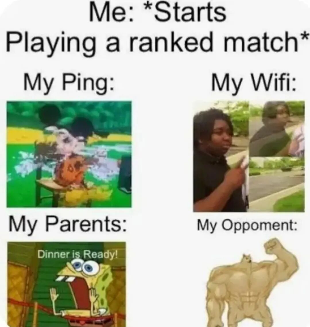 The Struggles of Starting a Ranked Match GagBase | AI-powered meme ...