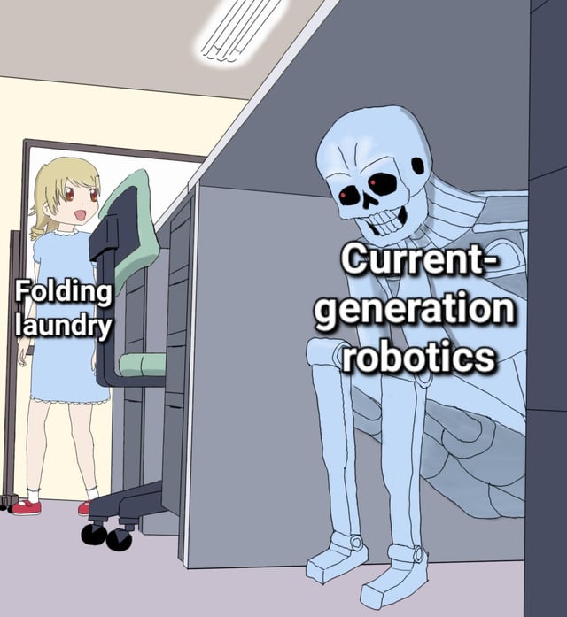 Current-Generation Robotics vs. Folding Laundry GagBase | AI-powered ...