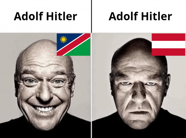 Adolf Hitler with Different Flags Meme GagBase | AI-powered meme search ...