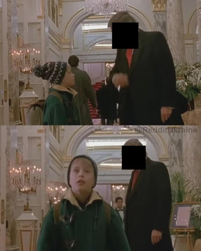 Redacted Face in Home Alone Hotel Scene GagBase | AI-powered meme ...