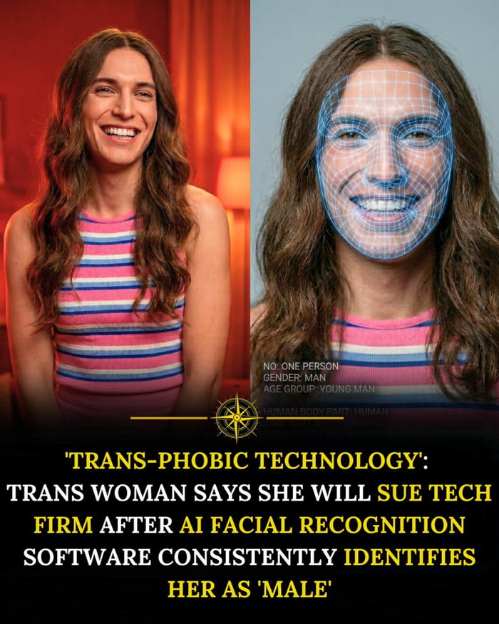 Trans Woman Plans to Sue Tech Firm Over AI Facial Recognition ...