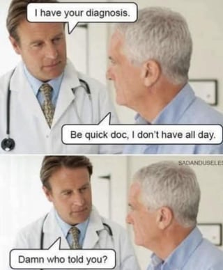 Doctor's Diagnosis Surprise Meme GagBase | AI-powered meme search ...